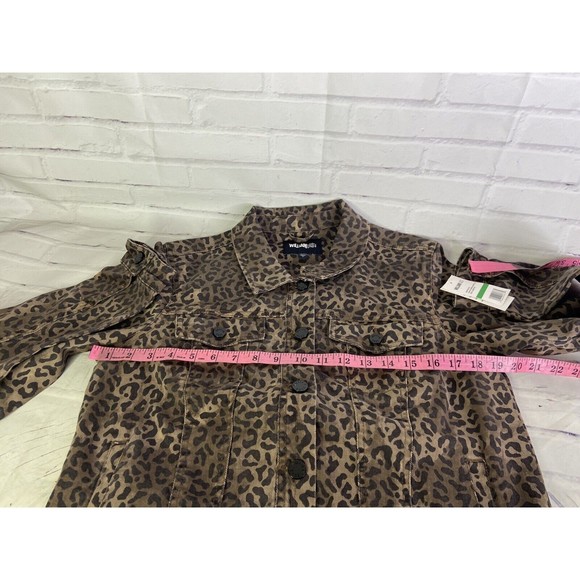 William Rast | Jackets & Coats | William Rast Animal Print Denim Jacket ...